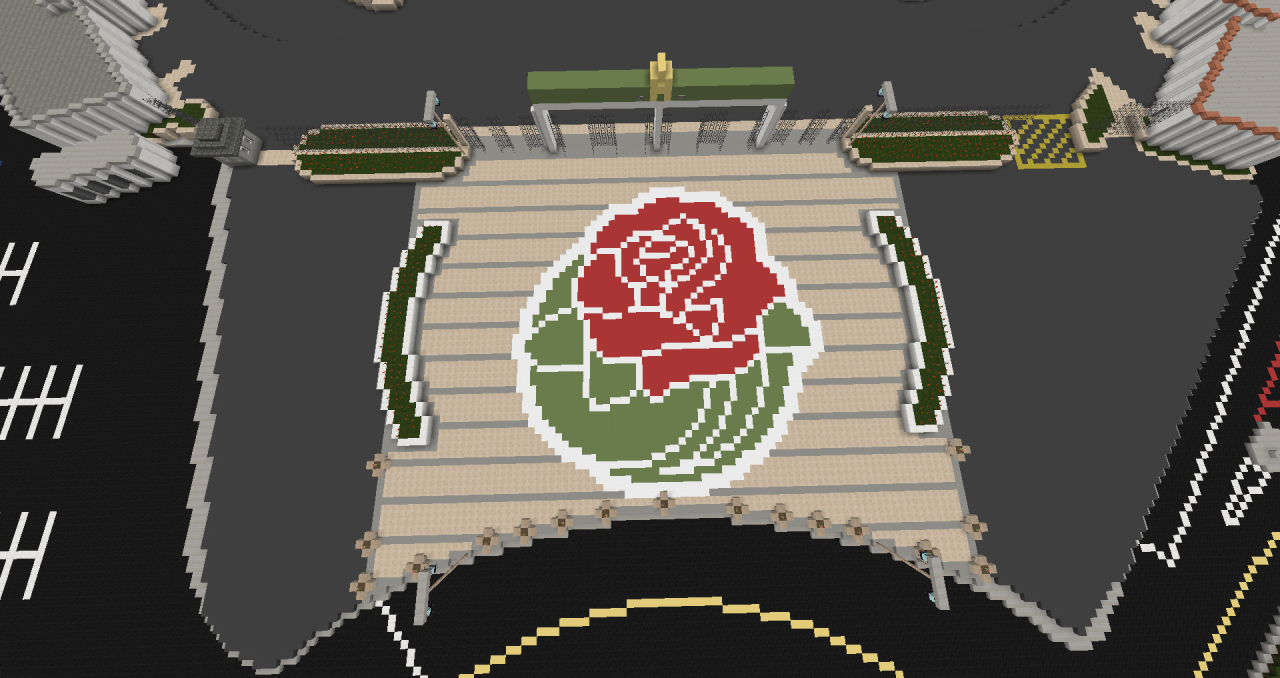 Rose Bowl Stadium Minecraft Map