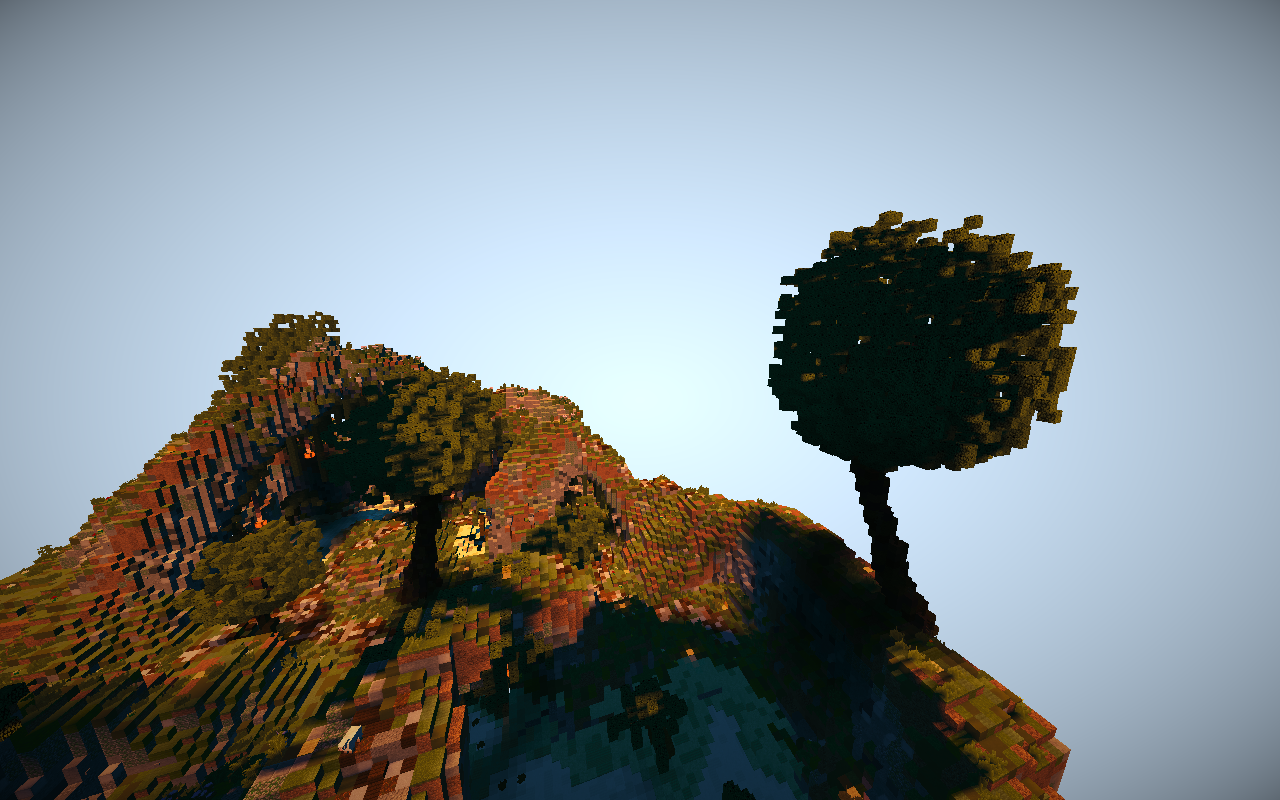 Large Skyblock Spawn Minecraft Map