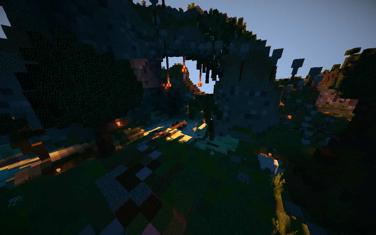 Large Skyblock Spawn Minecraft Map