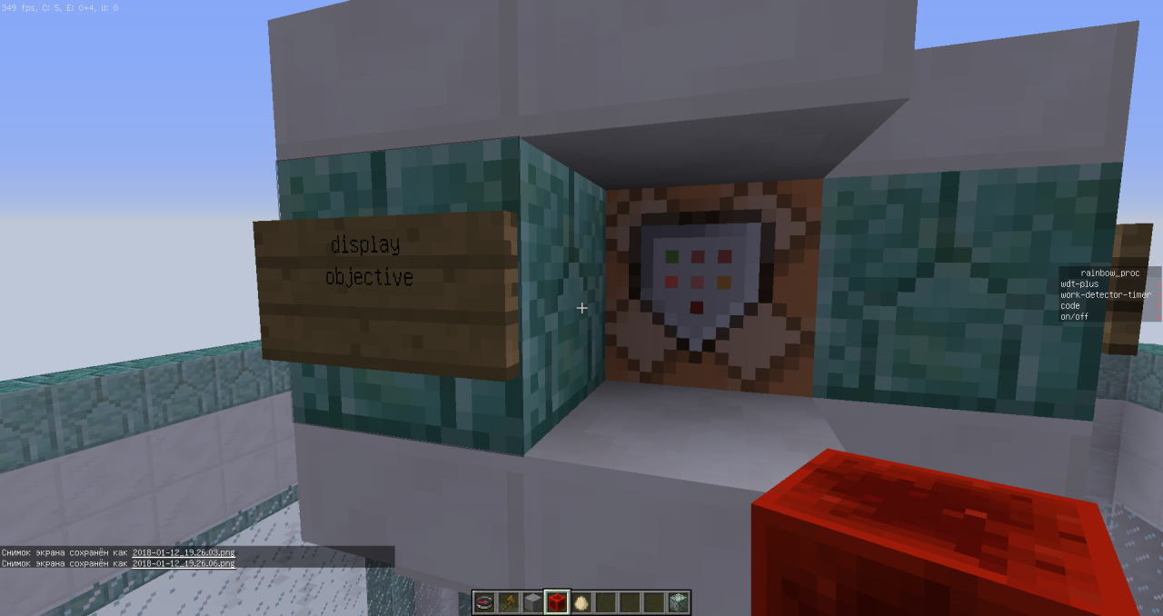 Rainbow Processor(For mapmakers) Minecraft Map