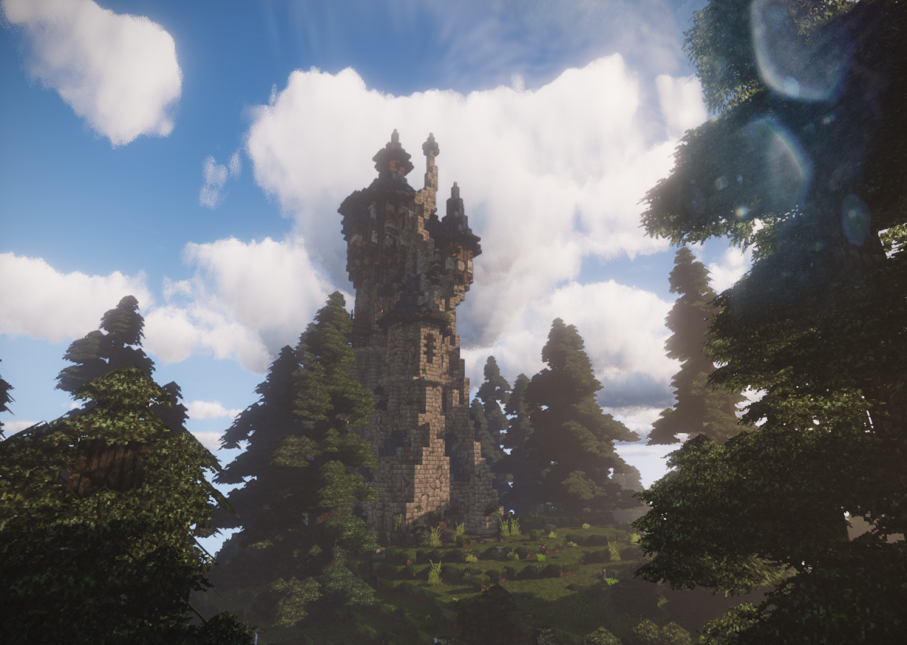 Wizard Tower Minecraft Map