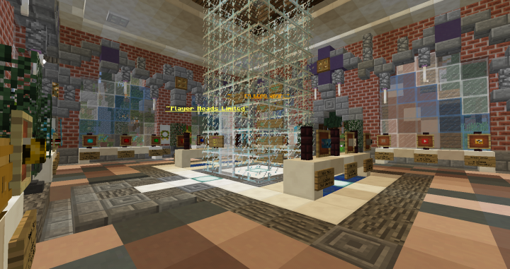 *NEW* Minespire Player Head Shop! Minecraft Map