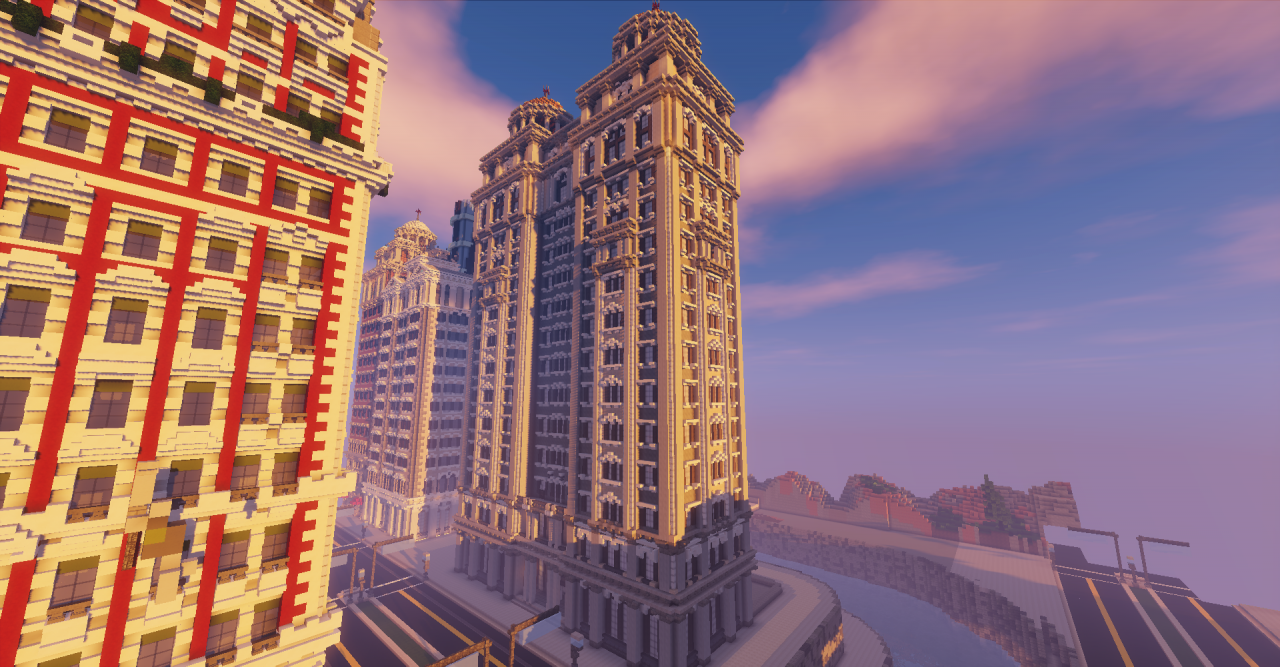 Old Style Skyscrapers Minecraft Map