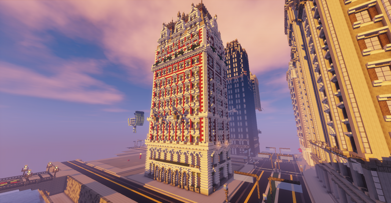 Old Style Skyscrapers Minecraft Map