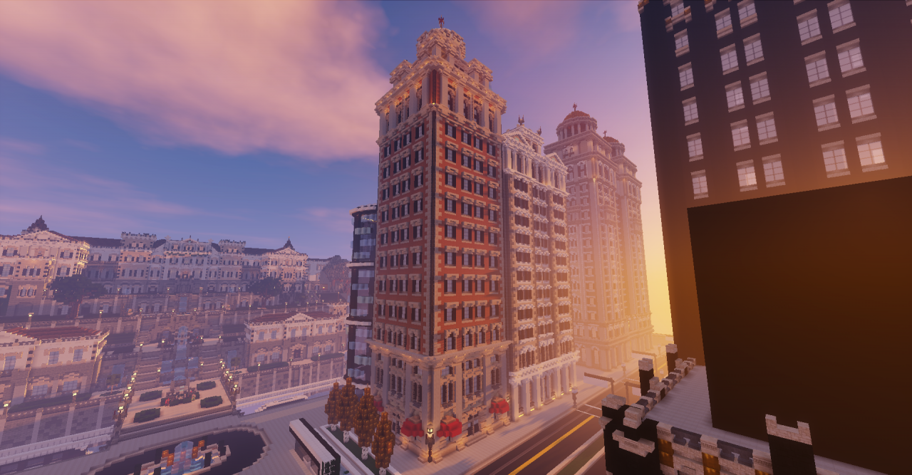 Old Style Skyscrapers Minecraft Map
