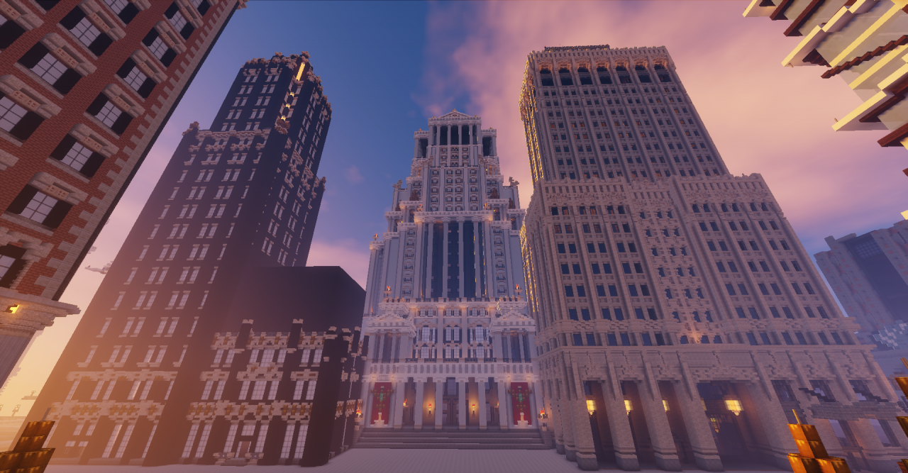 Old Style Skyscrapers Minecraft Map