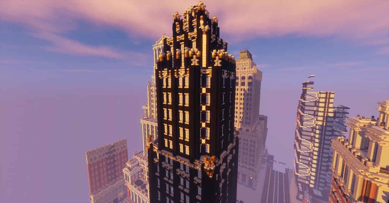 Old Style Skyscrapers Minecraft Map