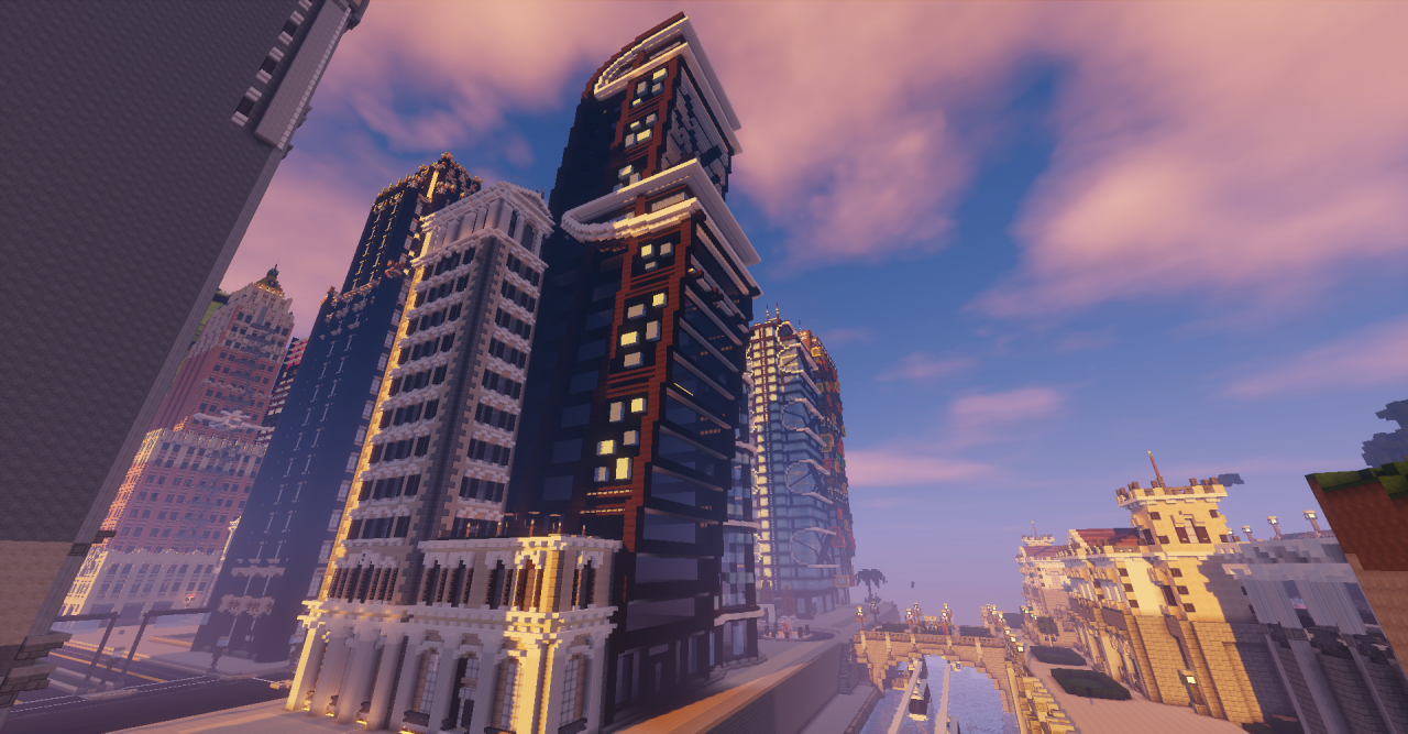 Old Style Skyscrapers Minecraft Map