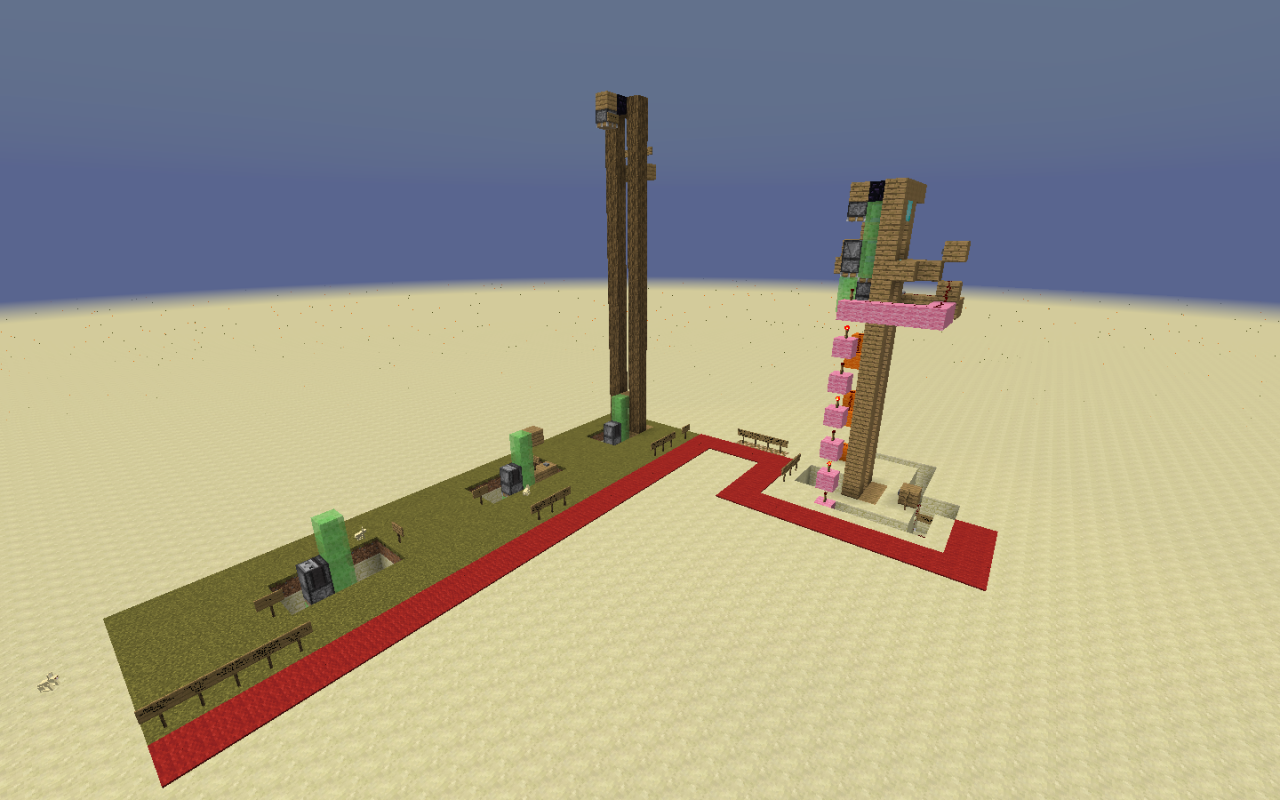 Redstone Elevator Tutorial + Improvements Minecraft Map