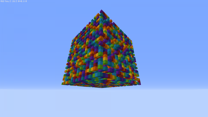 rainbow maze 2.0 Minecraft Map