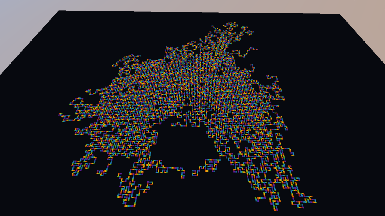 rainbow maze 2.0 Minecraft Map