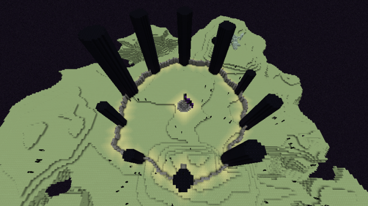 Epic End Arena Minecraft Map