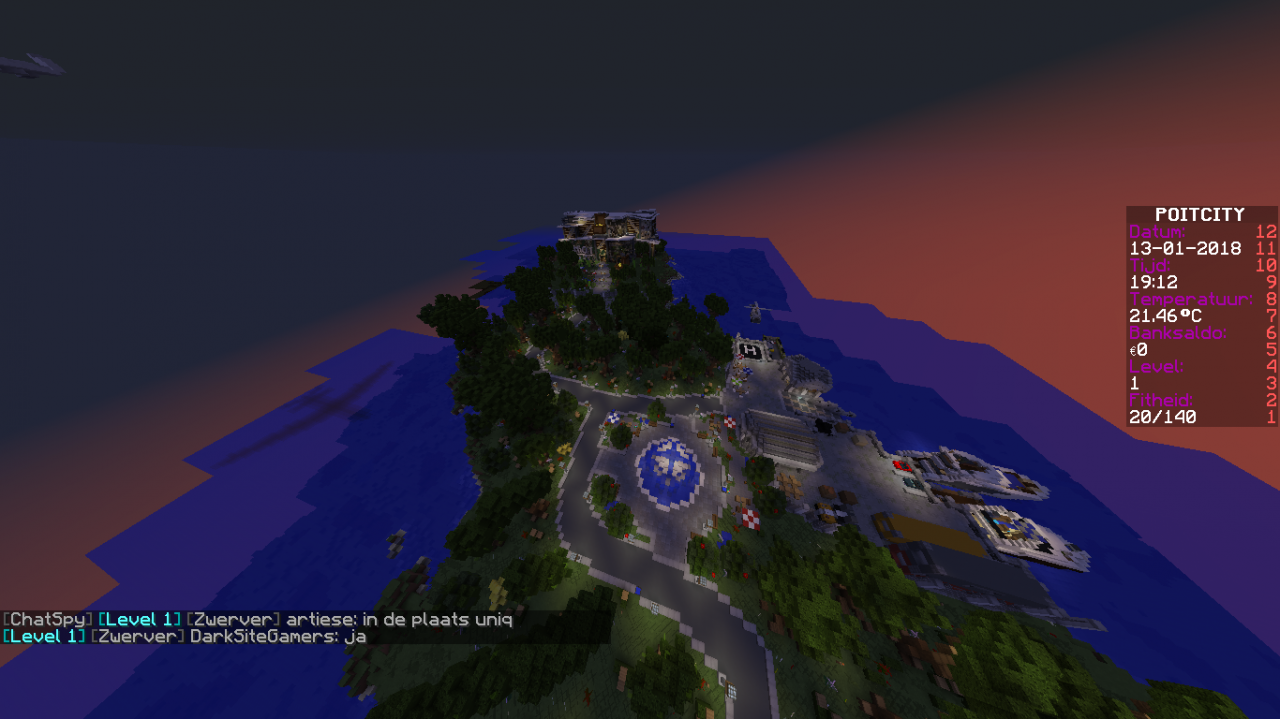 MineTopia Uniq-Island Minecraft Map