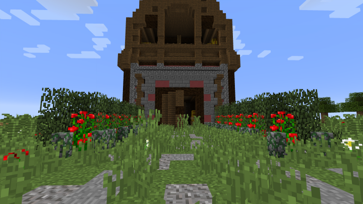 Alte Scheune, old barn Minecraft Map