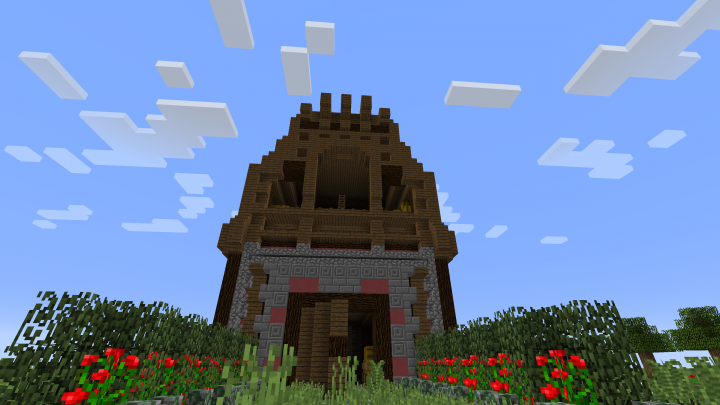 Alte Scheune, old barn Minecraft Map
