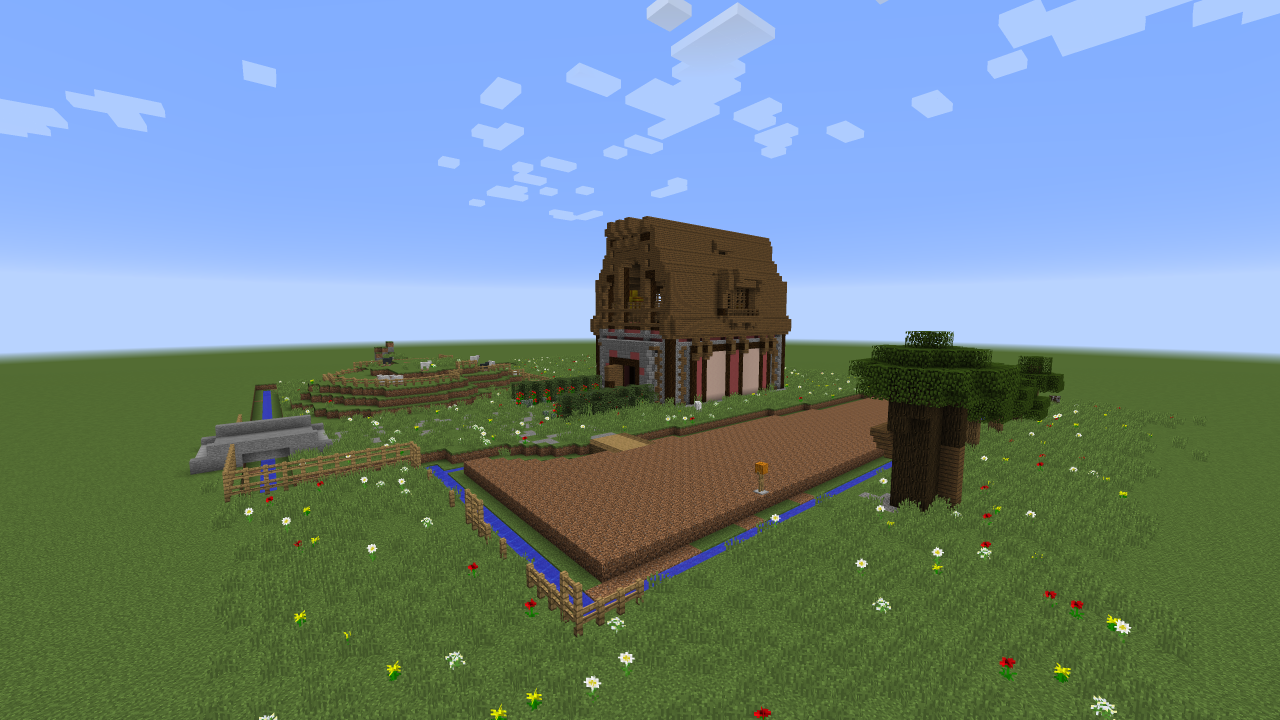 Alte Scheune, old barn Minecraft Map