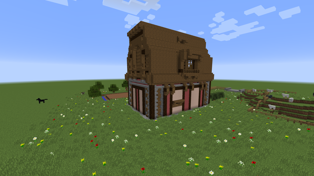 Alte Scheune, old barn Minecraft Map