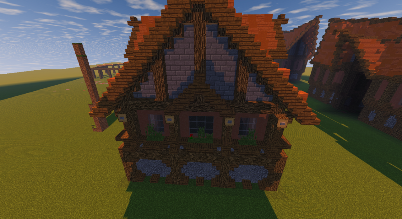 -=-Black Clover-=- Royal Area Medium House Minecraft Map