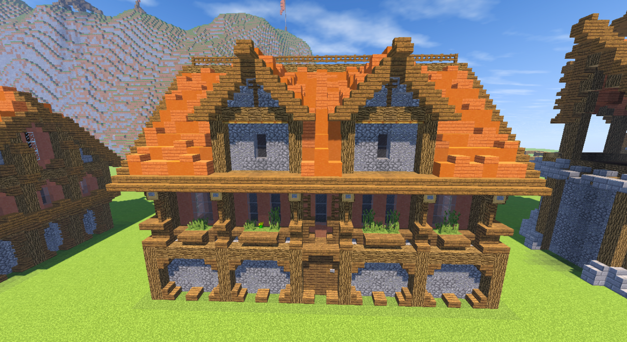 -=-Black Clover-=- Royal Area Medium House Minecraft Map