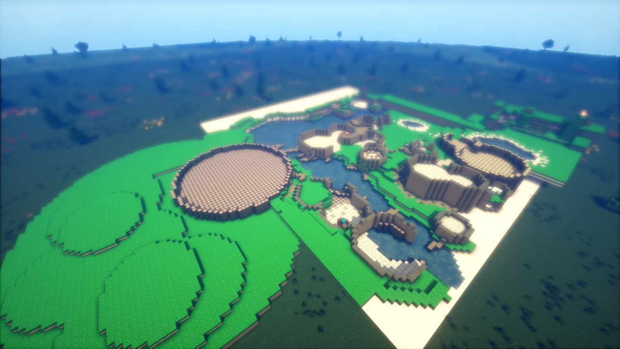 Pikmin 1 - The Distant Spring W.I.P Minecraft Map