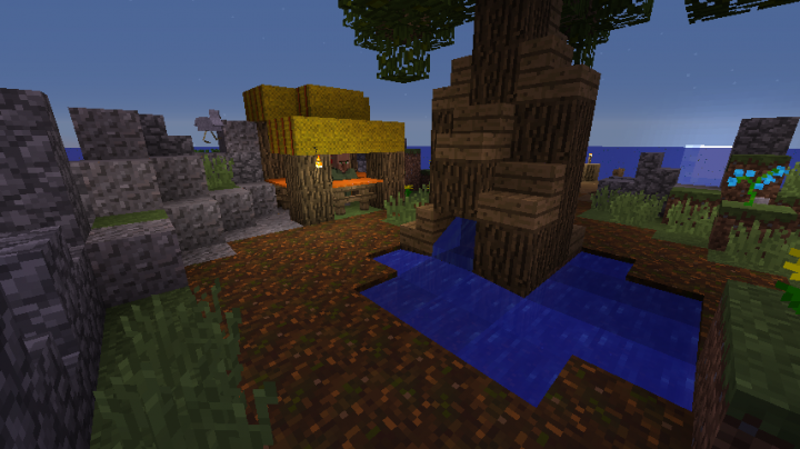 Island Village Minecraft Map