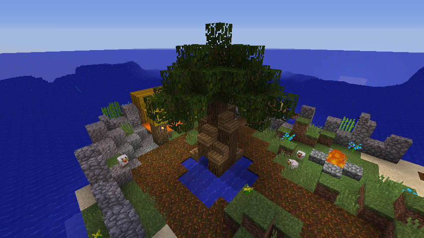 Island Village Minecraft Map