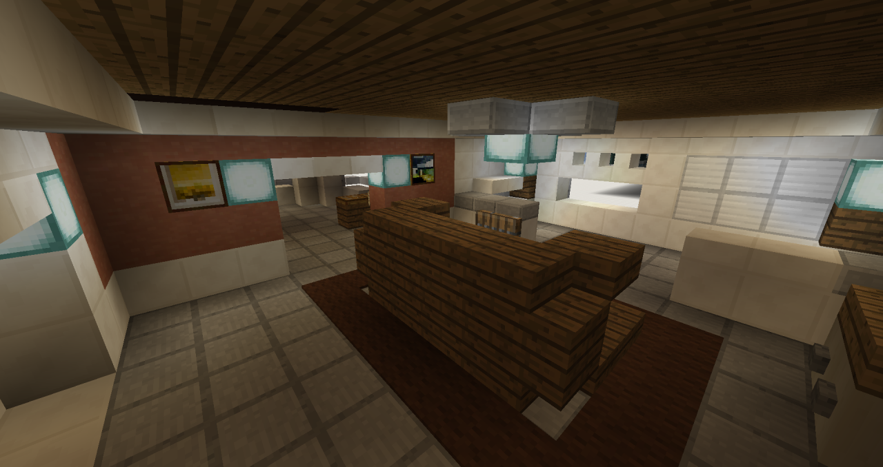 Rainbow Six Siege: House Minecraft Map