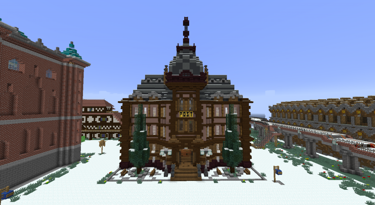 [MCCV] Post Office Minecraft Map
