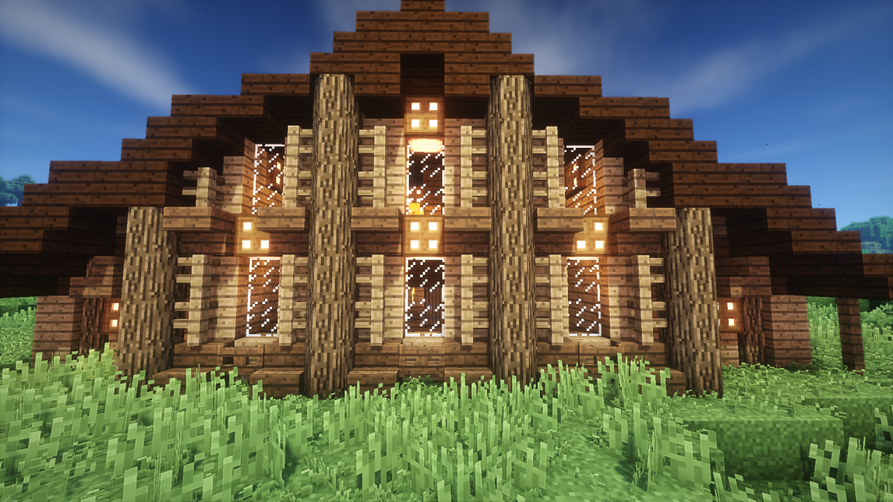Simple Rustic House Minecraft Map