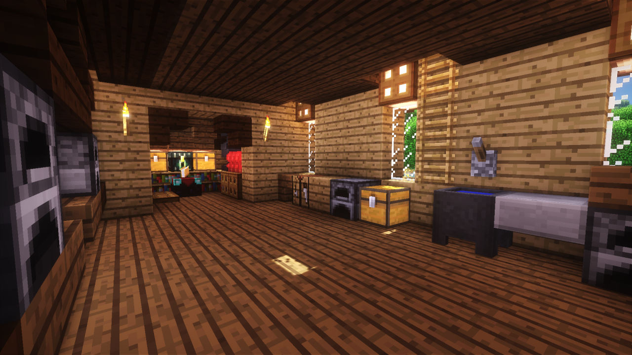 Simple Rustic House Minecraft Map