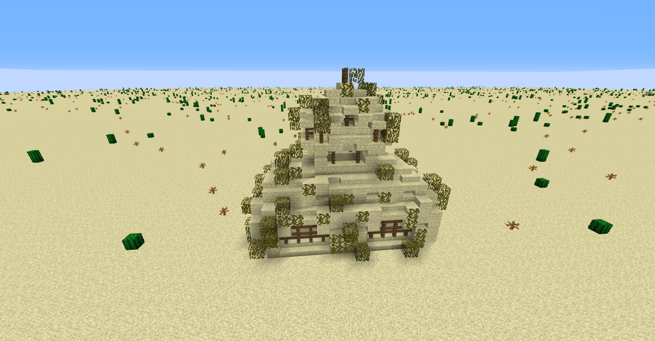 Mini Temple: Mini Build Series #6 Minecraft Map