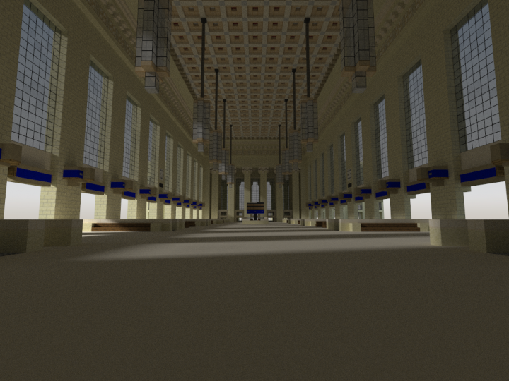 30th Street Station Minecraft Map