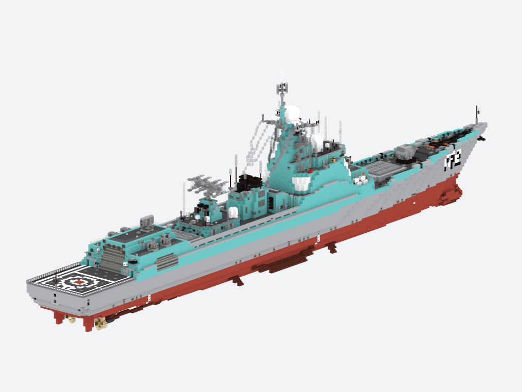 Type 052D destroyer - Kunming class Minecraft Map