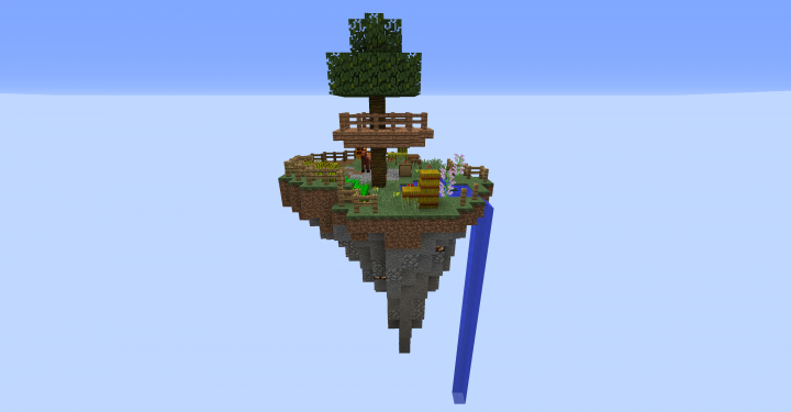 Mini Floating Island: Mini Build Series #4 Minecraft Map