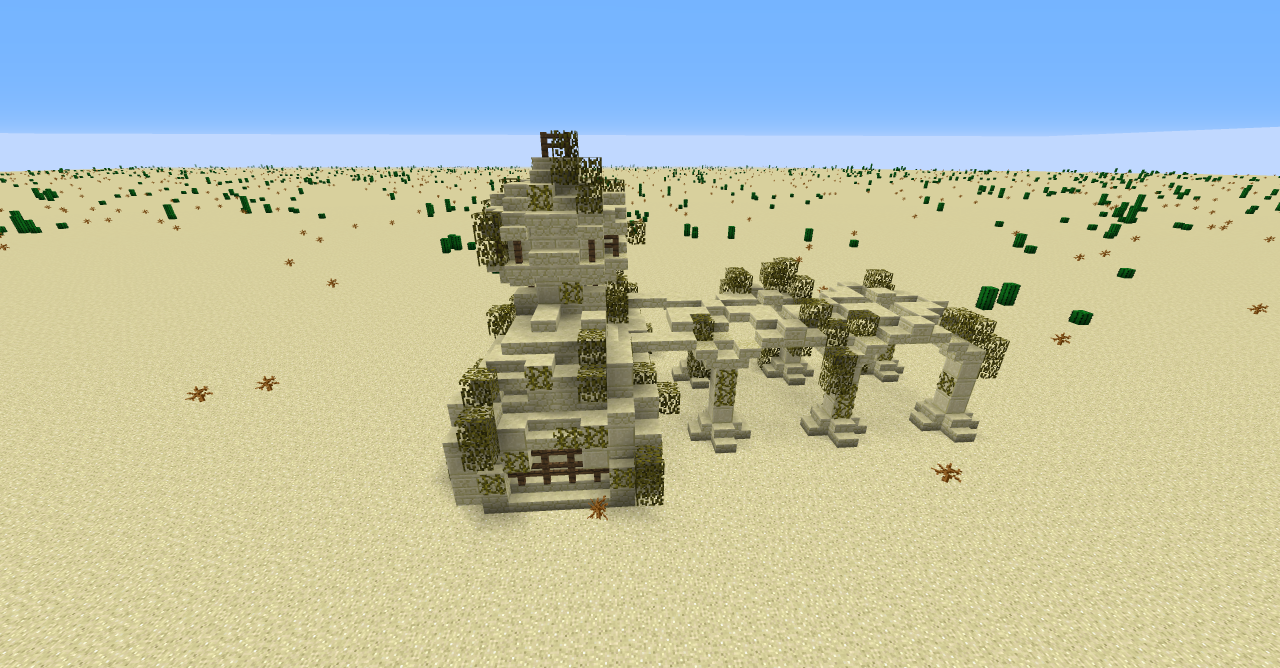 Mini Temple: Mini Build Series #6 Minecraft Map