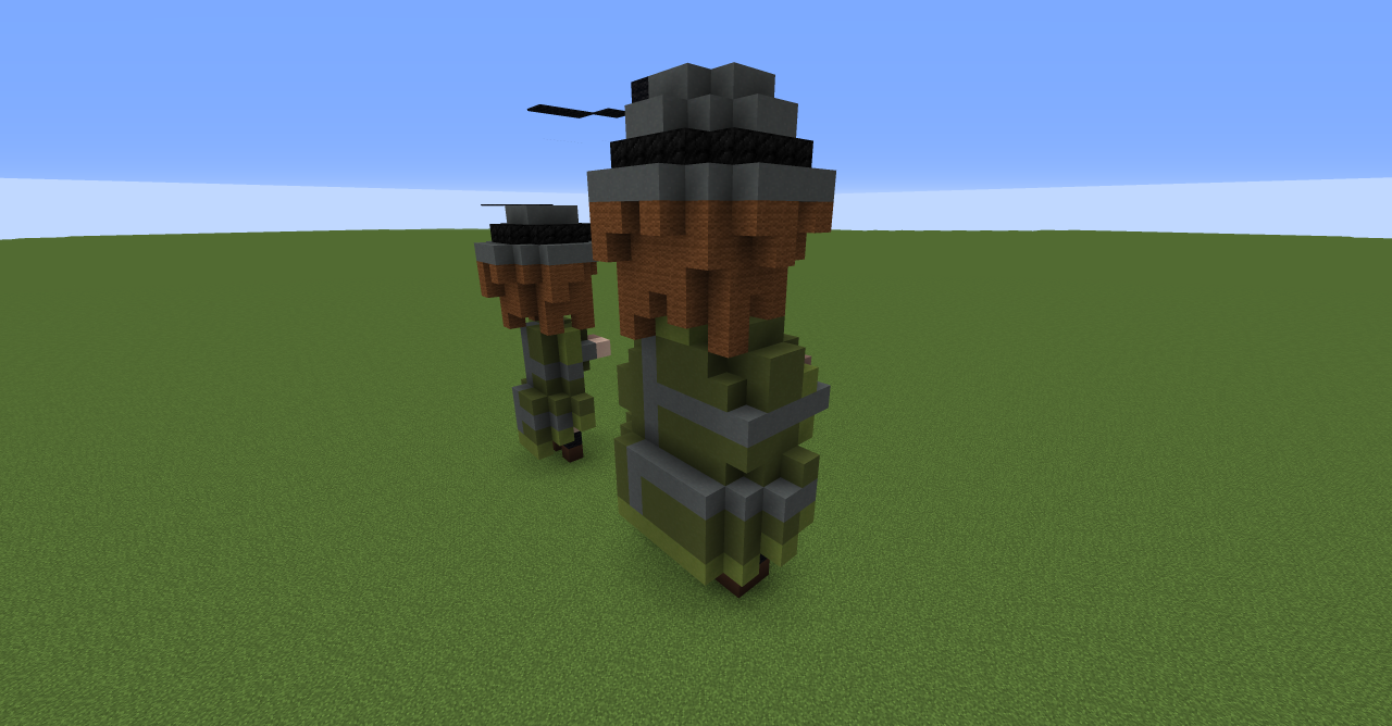 2 Variations of a Girl Minecraft Map