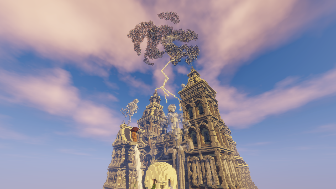 Spooky Baroque Mansion Minecraft Map