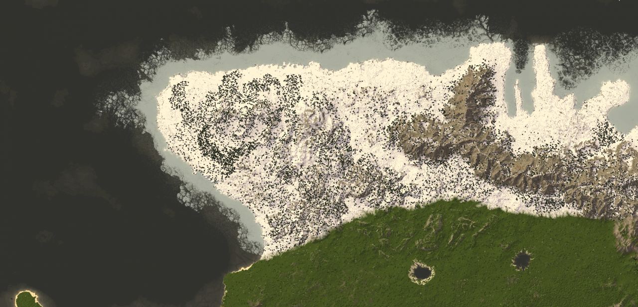 The World Continent [12000x12000] Minecraft Map