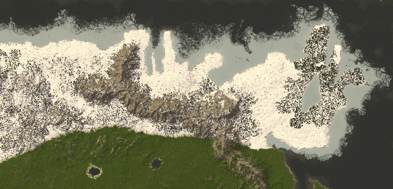 The World Continent [12000x12000] Minecraft Map