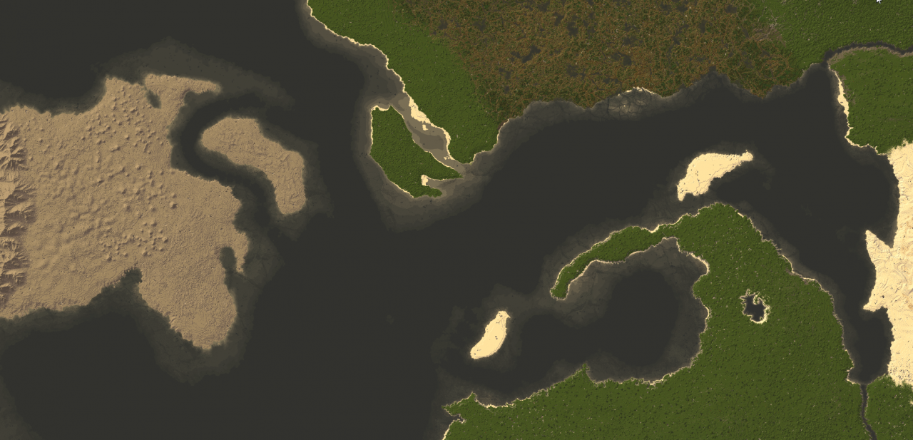 The World Continent [12000x12000] Minecraft Map