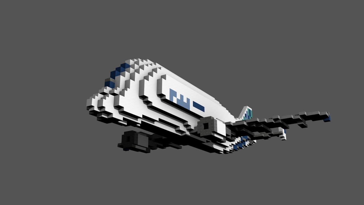 Airbus Beluga 1:1 Minecraft Map