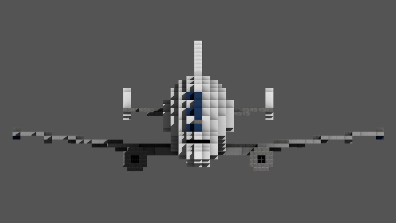 Airbus Beluga 1:1 Minecraft Map