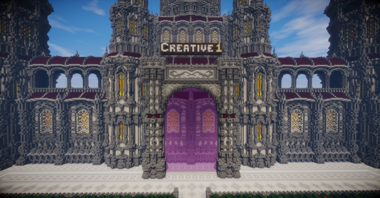 CreativeFun Server Hub Minecraft Map