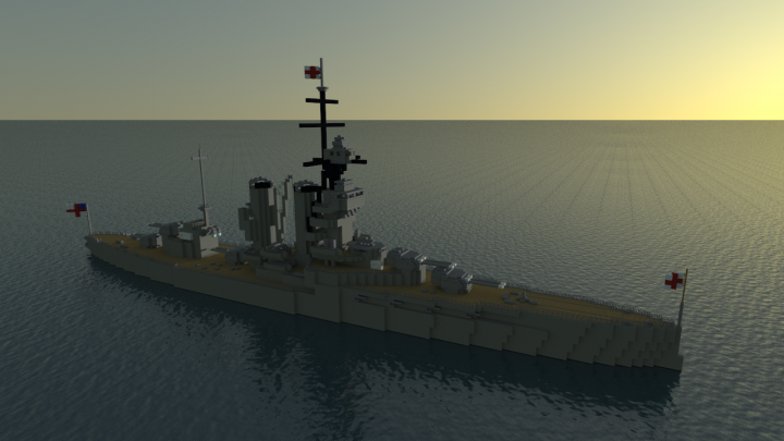 HMS Iron Duke (1912) Minecraft Map