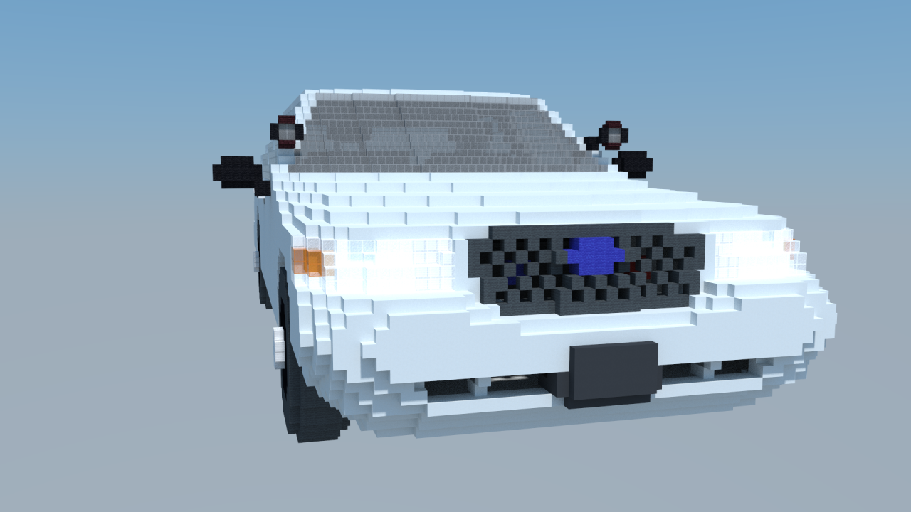 Ford Crown Victoria P71 civilian Police interceptor Minecraft Map