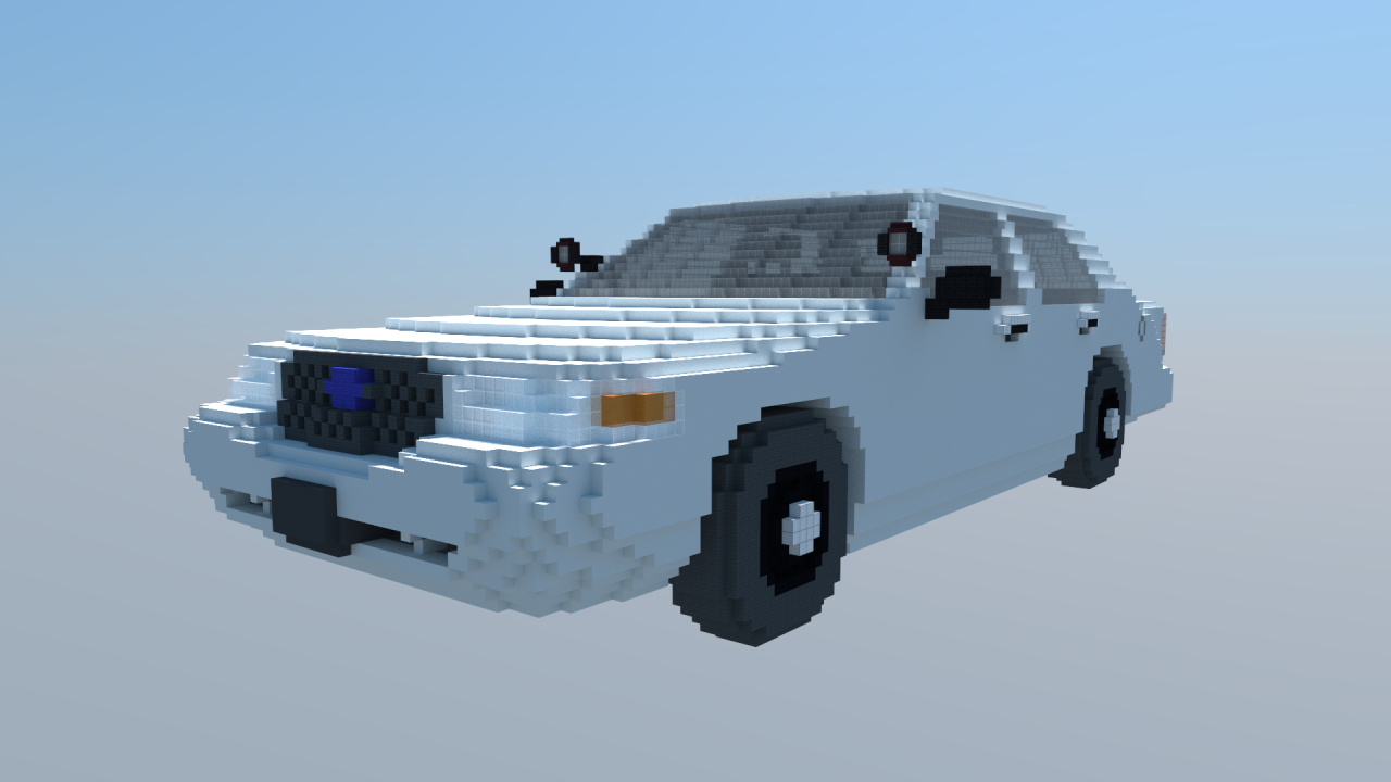 Ford Crown Victoria P71 civilian Police interceptor Minecraft Map