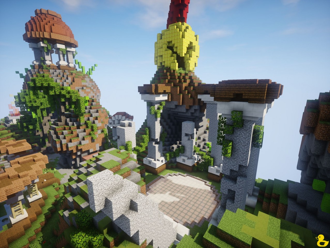 Old Sparta Spawn Minecraft Map