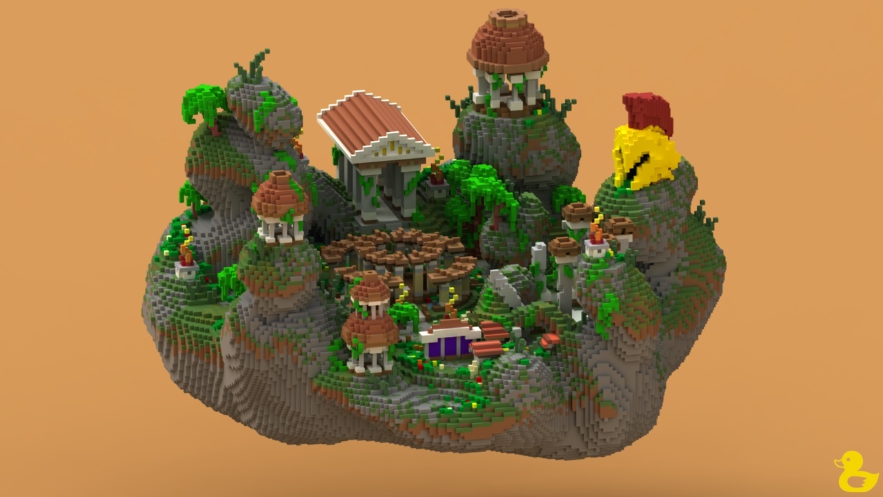 Old Sparta Spawn Minecraft Map