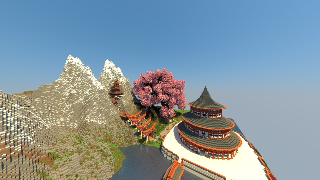 Lonely sakura Minecraft Map