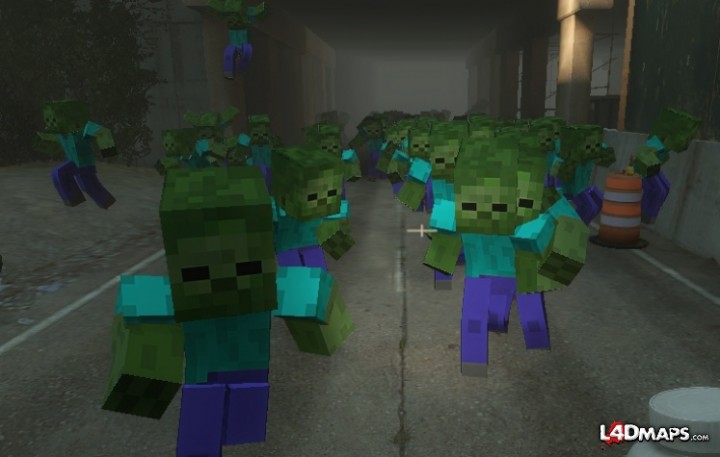Zombie Attack - v.0.1 Minecraft Map